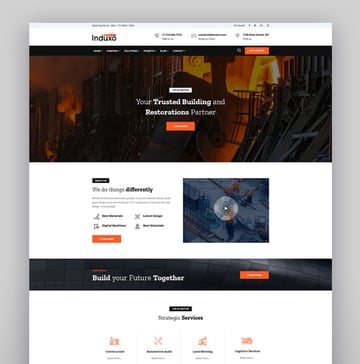 25 Best Industry & Factory WordPress Themes 2025 | Envato Tuts+